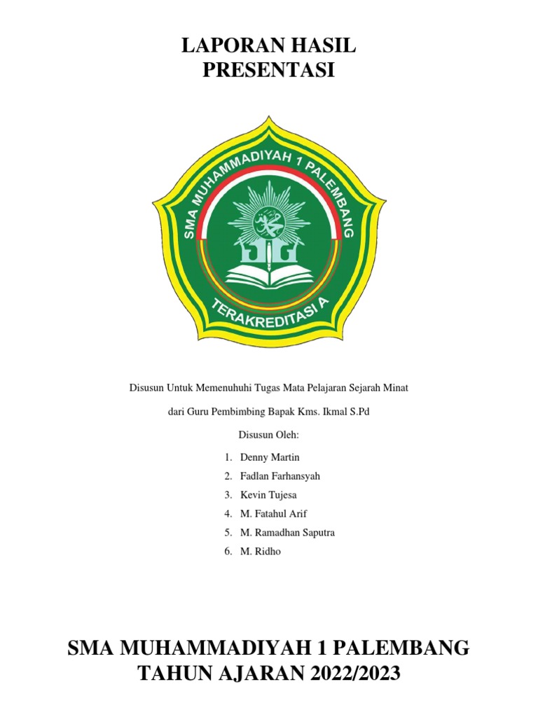 Laporan Hasil Presentasi | PDF