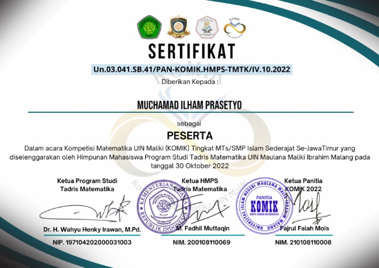 Muchamad Ilham Prasetyo | PDF