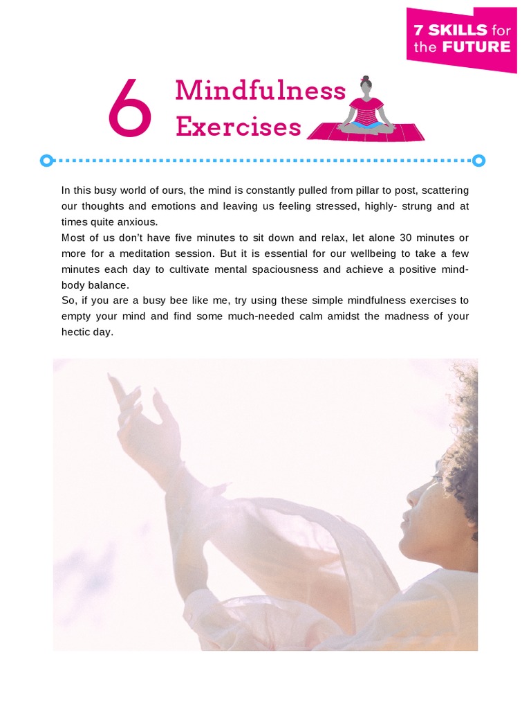 6 Mindfulness Exercises | PDF