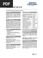 Masterprotect 1855 Tds | PDF | Concrete | Water