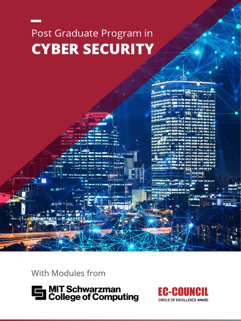 MIT Cybersecurity Master Program V12new | PDF | Security | Computer Security