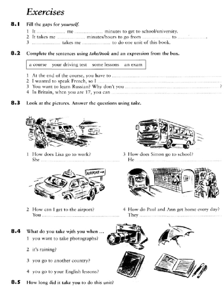 Take Worksheet | PDF