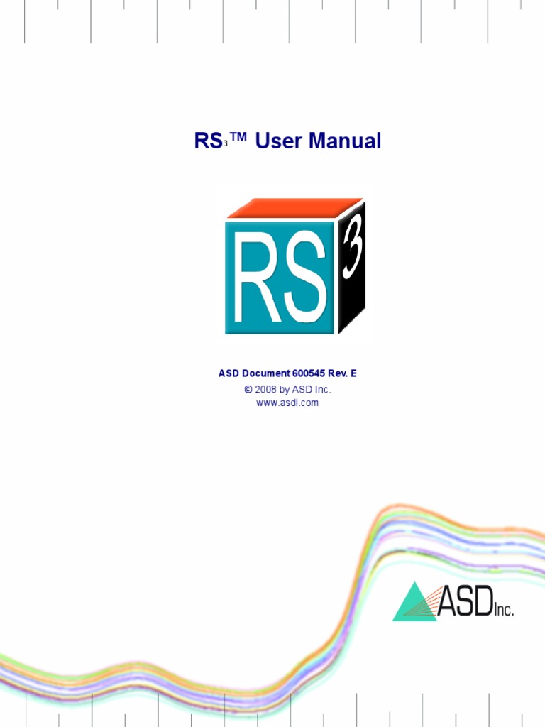 RS ™ User Manual: ASD Document 600545 Rev. E | PDF