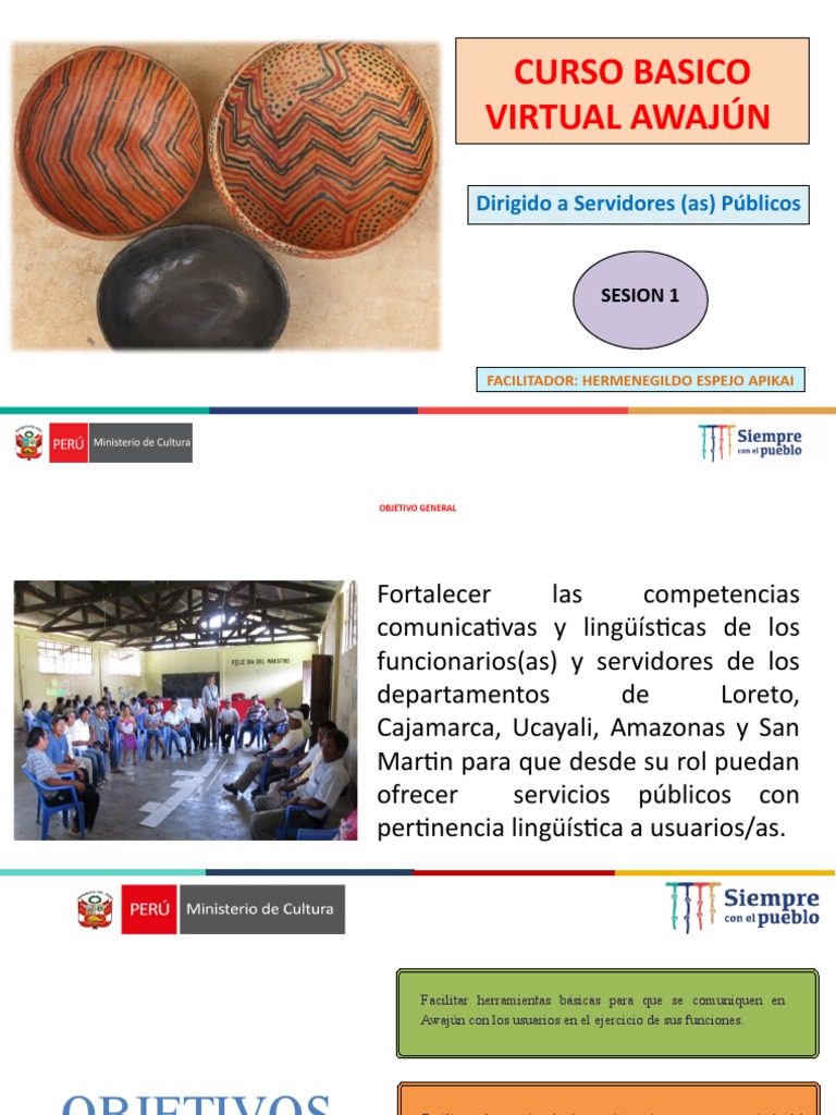 Sesion 1 Awajun | PDF