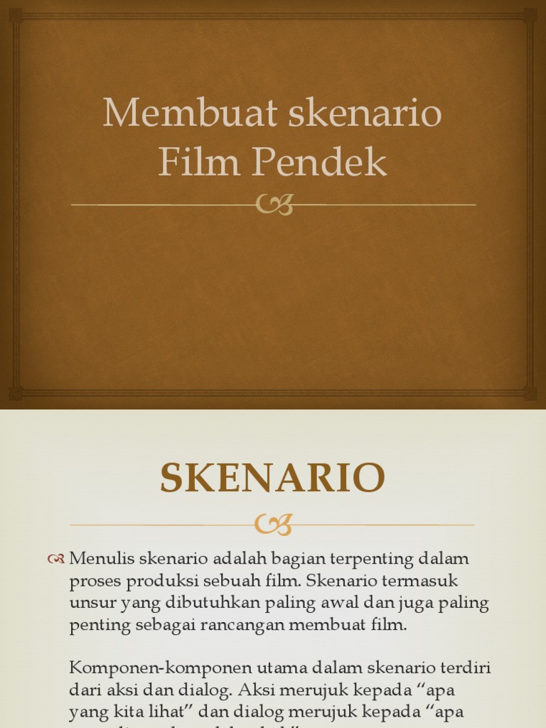 Membuat Skenario Film Pendek | PDF
