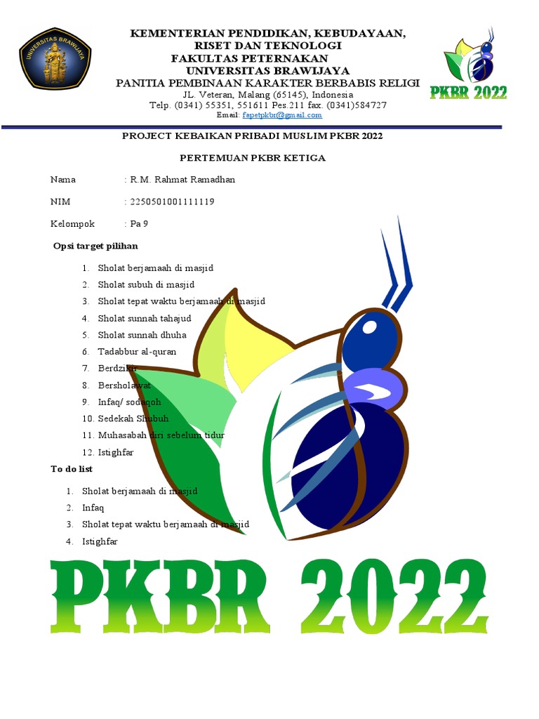 Lembar PKP RM Rahmat Ramadhan | PDF