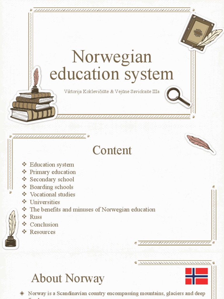 Education System Norway | PDF