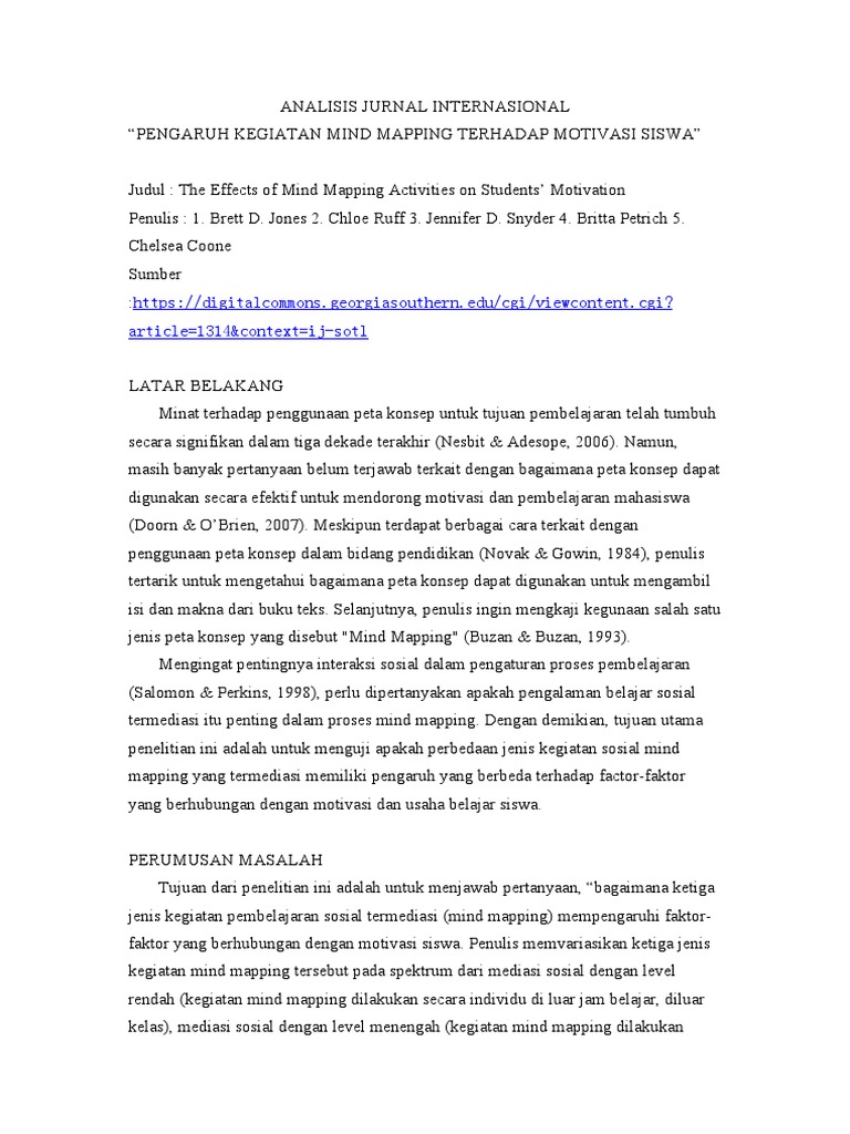 Analisis Jurnal Internasional | PDF