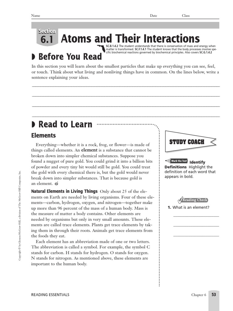 Atoms & Their Interactions | PDF | Atoms | Ion