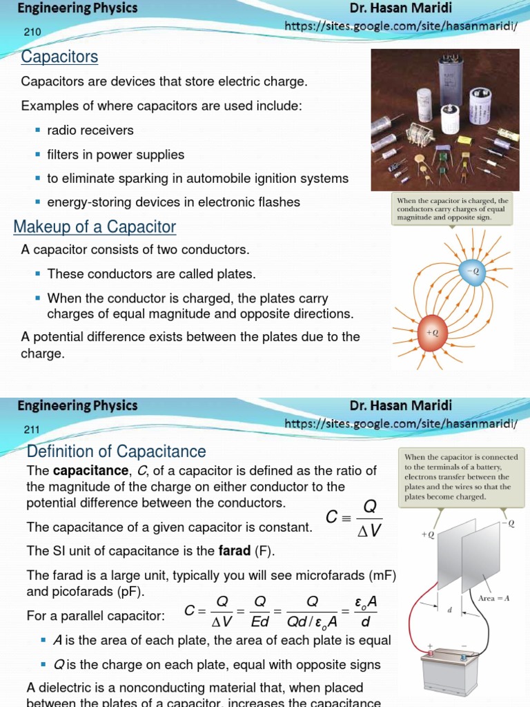 Capacitors | PDF | Capacitance | Capacitor