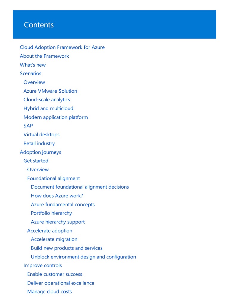Azure Cloud Adoption Framework: A Comprehensive Guide to Strategizing, Planning, and Migrating ...