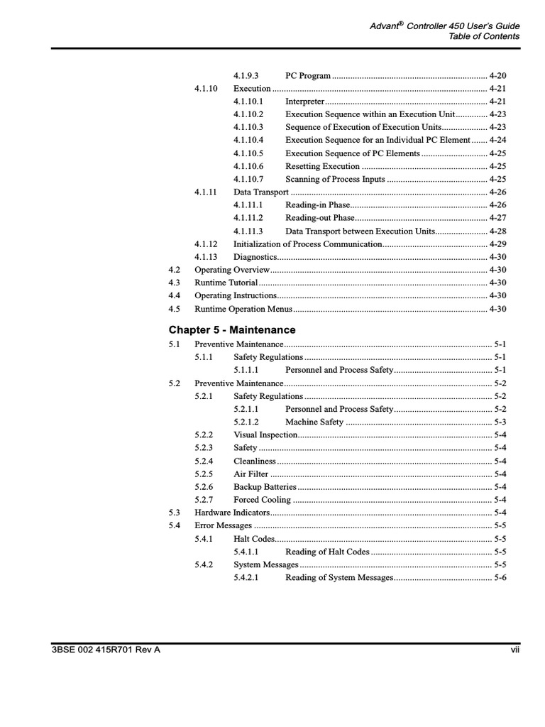 Advant Controller 450 - ABB SolutionsBank | PDF | Power Supply | Input/Output