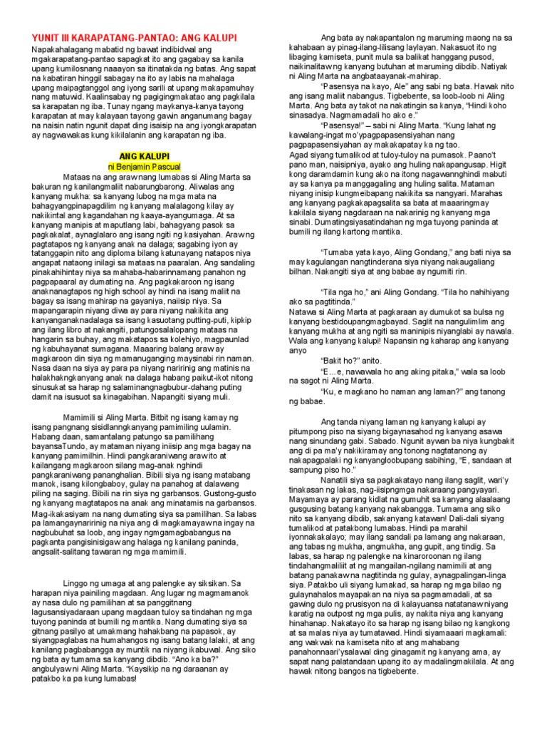 Yunit 3 Notes | PDF