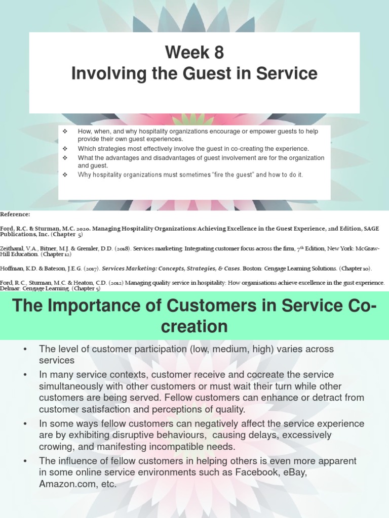 Engaging Guests in Hospitality | PDF | Customer | Employment