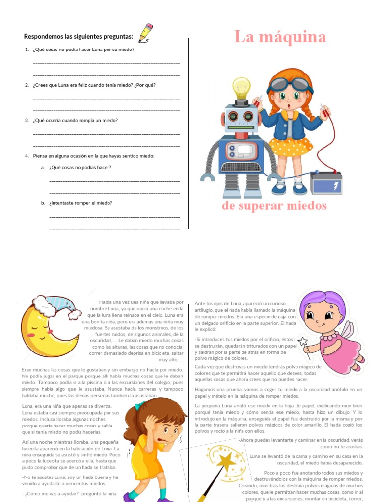La Maquina de Romper Miedos | PDF