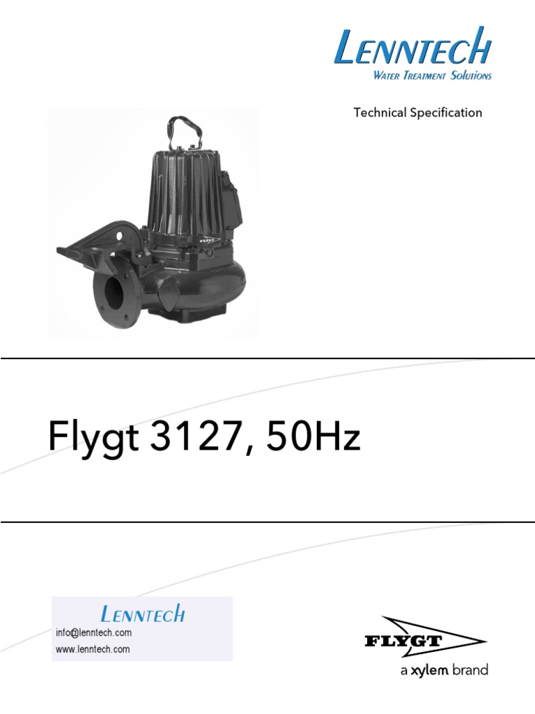 Flygt 3127 L | PDF