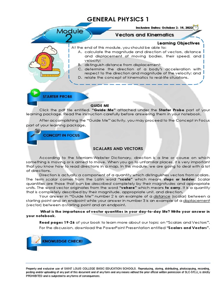 Learning Guide | PDF