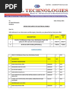 DG Synchronization Panel Specifications | PDF | Alternating Current ...