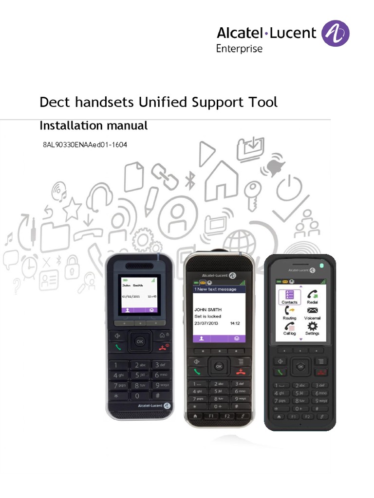 Im Dect Unified Support Tool 8al90330enaa 1 en | PDF | Usb | Booting