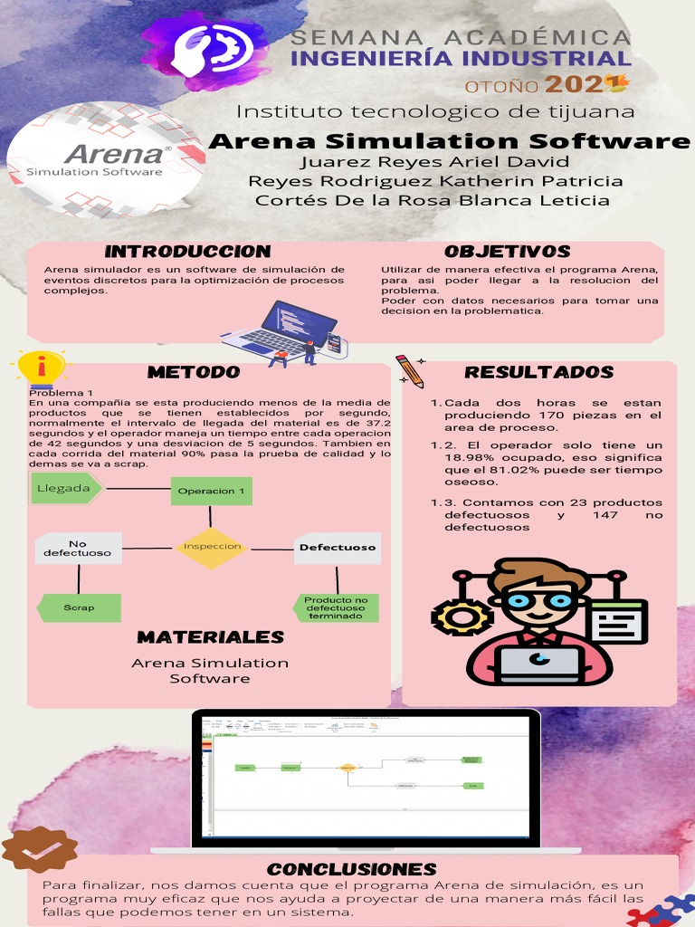 Optimización con Arena Simulation | PDF | Informática | Ciencias de la ...