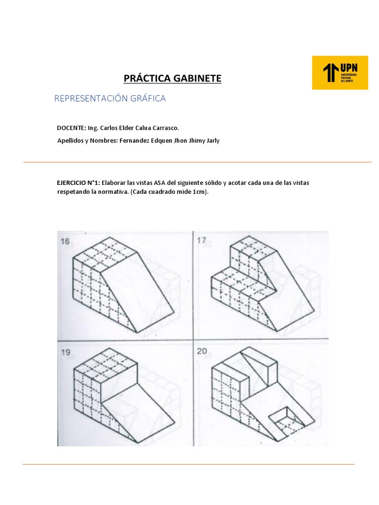 Vistas Ortogonales | PDF