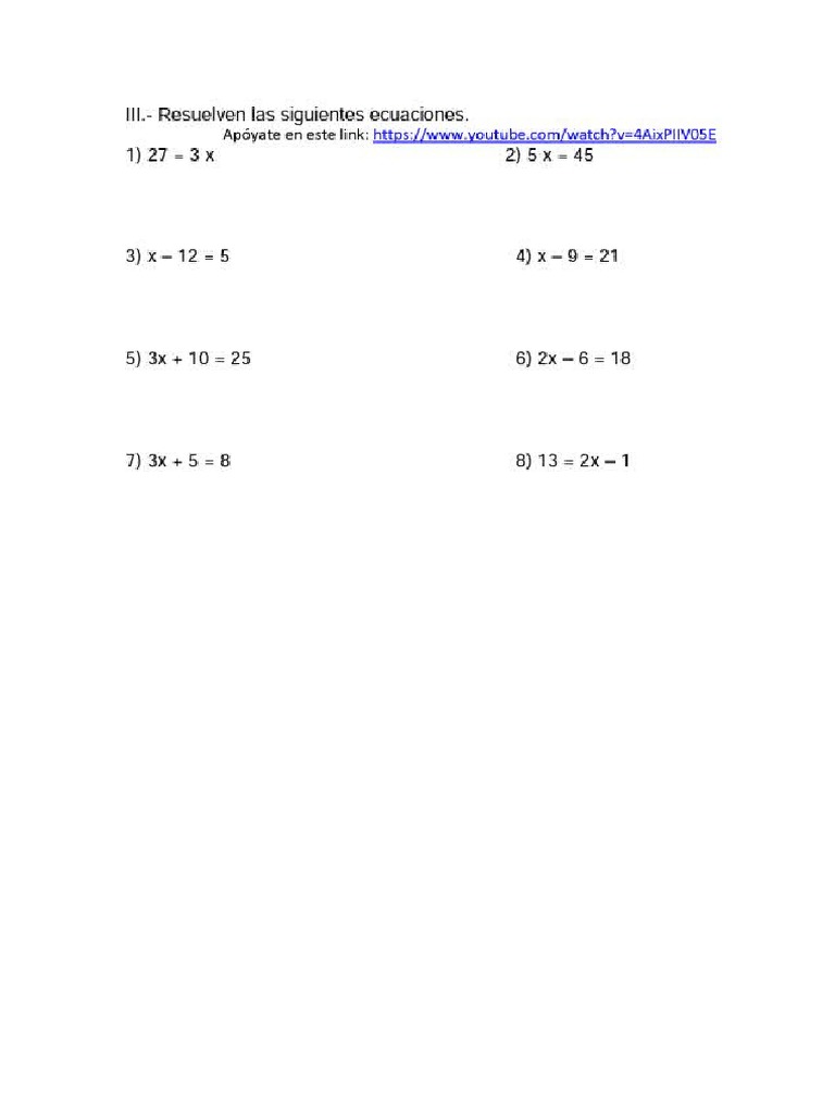 Guía Matemática Adaptada | PDF