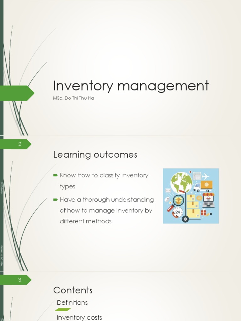C8 - Inventory Management | PDF | Inventory | Business