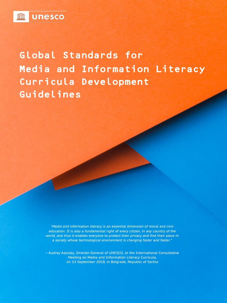 Global Standards for Media Literacy Guidelines | PDF | Information ...