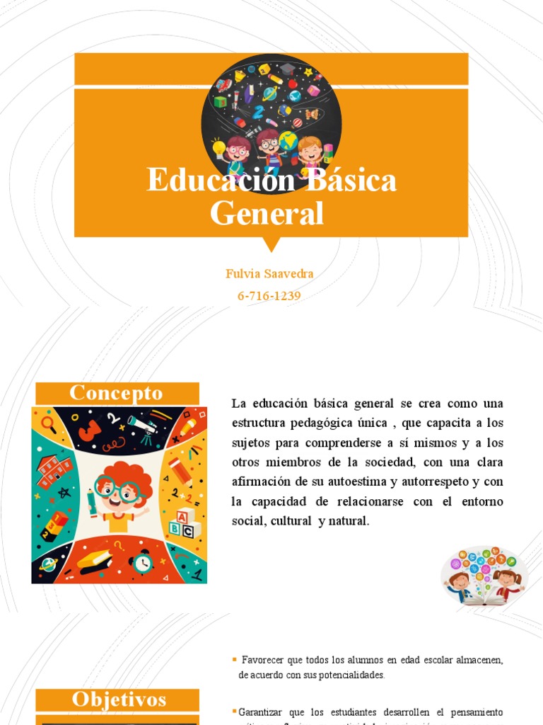 Educación Básica General | PDF | Educación primaria | Pensamiento