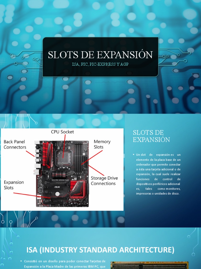 Slots de Expansión | PDF | Bienes manufacturados | Electrónica