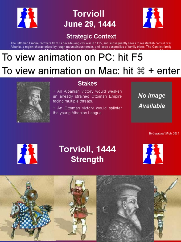 Battle of Torvioll 1444 Animation | PDF | Politics Of The Ottoman ...