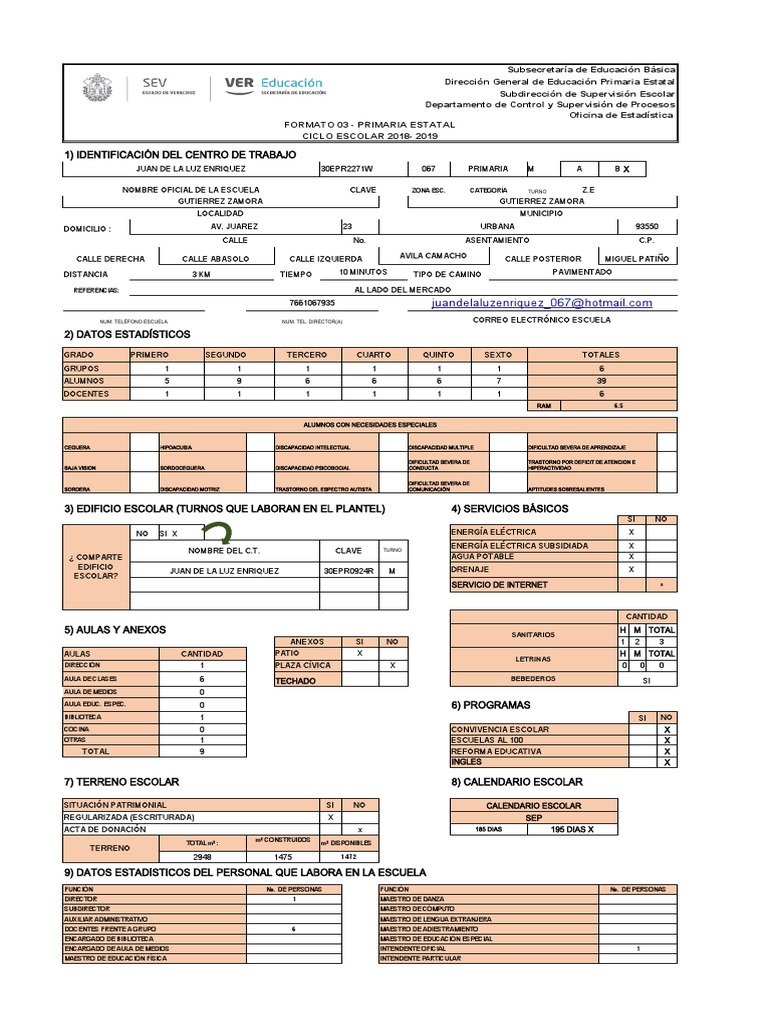 Formato 03 Epr 2018-2019 Enriquez | PDF