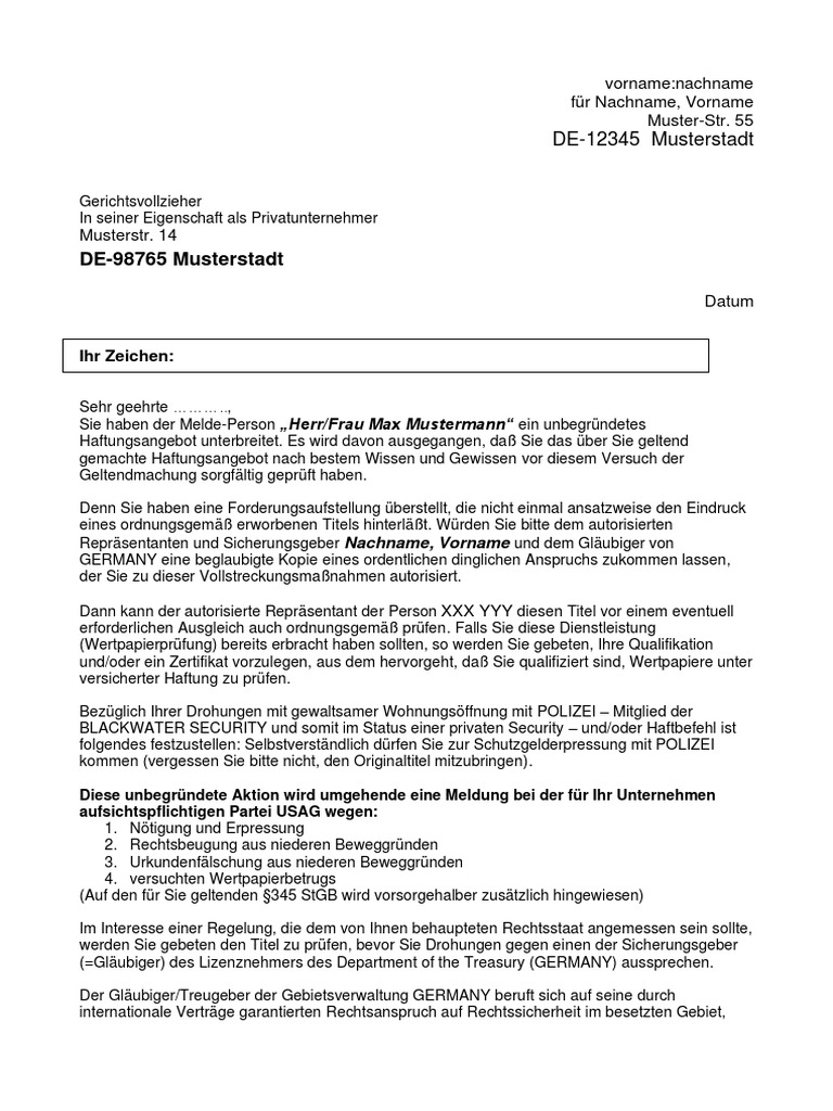 Gerichtsvollzieher | PDF