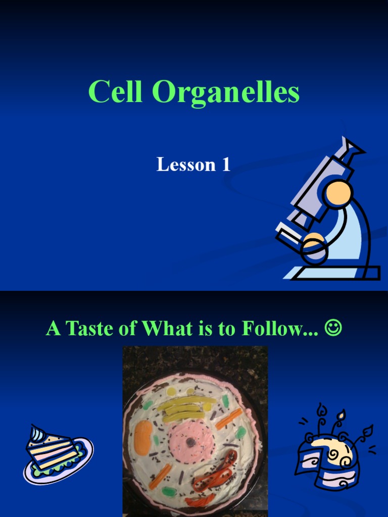 Cell Organelles | PDF | Cell (Biology) | Endoplasmic Reticulum