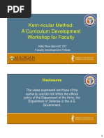 Six Step Approach To Curriculum Development | PDF | Goal | Needs Assessment