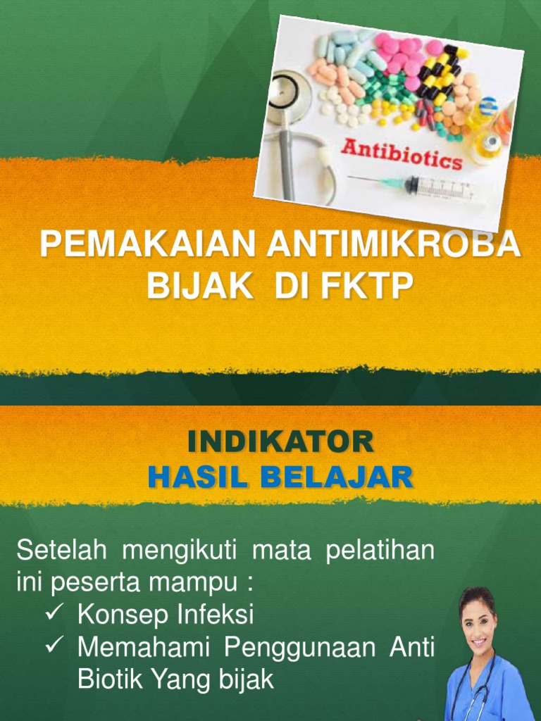 Antimikroba Yang Bijak FKTP | PDF