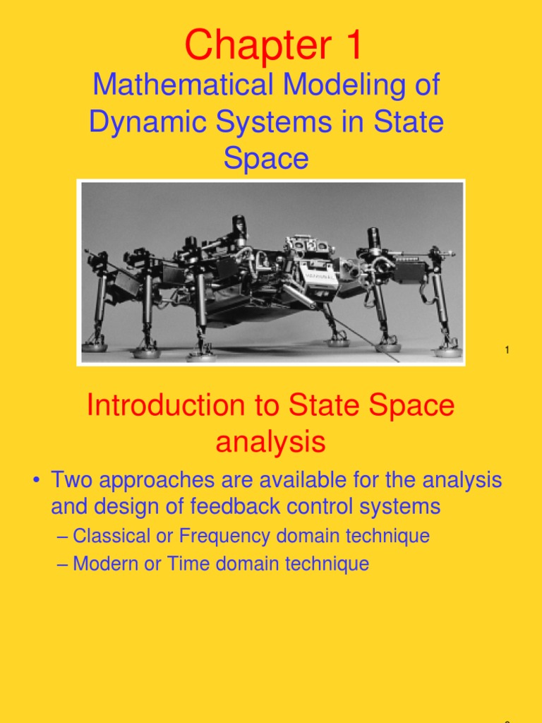 State Space Modeling of Dynamic Systems | PDF