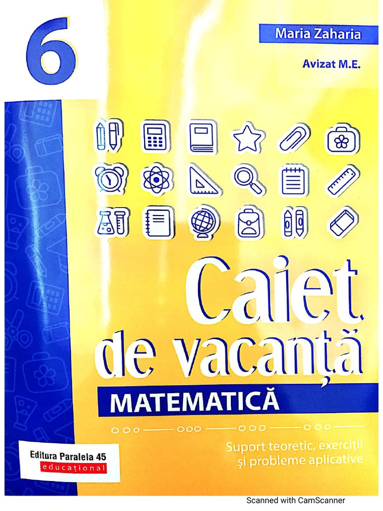 Caiet de Vacanta Cls 6 | PDF