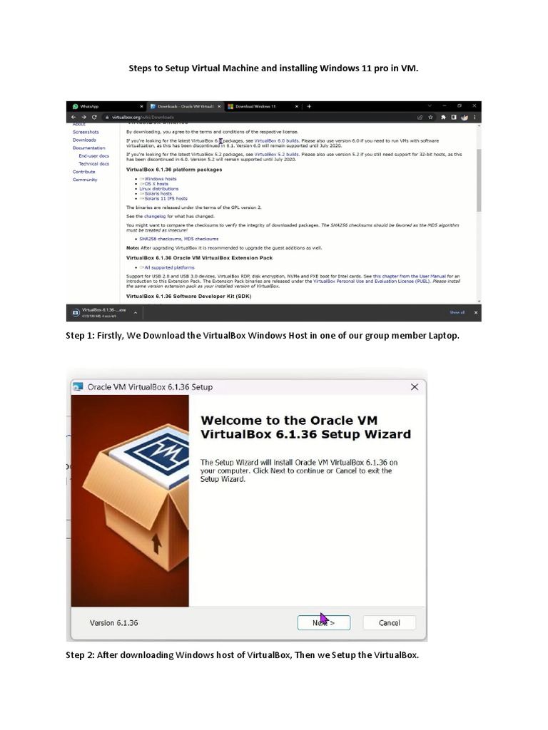 Steps To Setup Virtual Machine and Installing Windows 11 Pro in VM ...