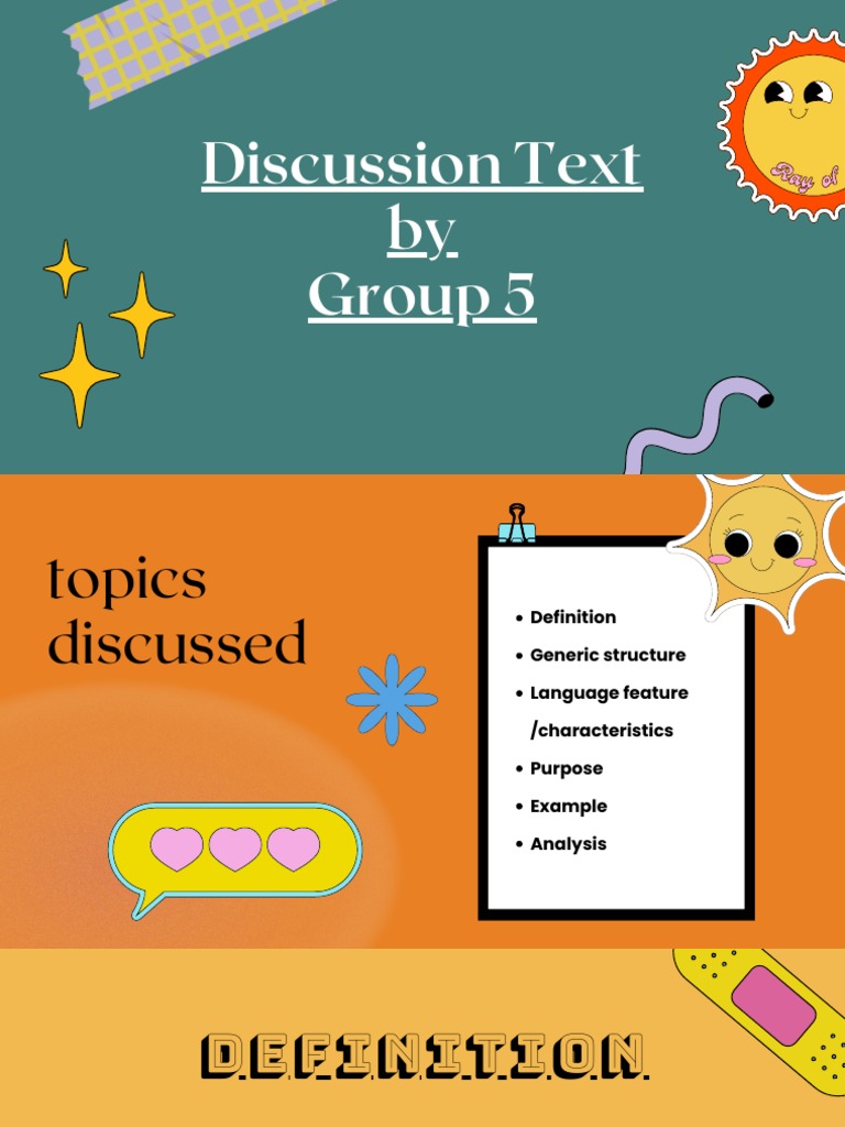 Discussion Text by Group 5 | PDF