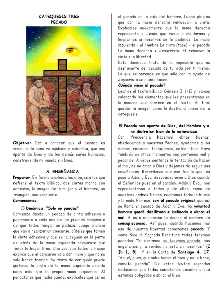 TEMA 3 PRIMERA COMUNIÓN CATEQUESIS TRES Wonken | PDF