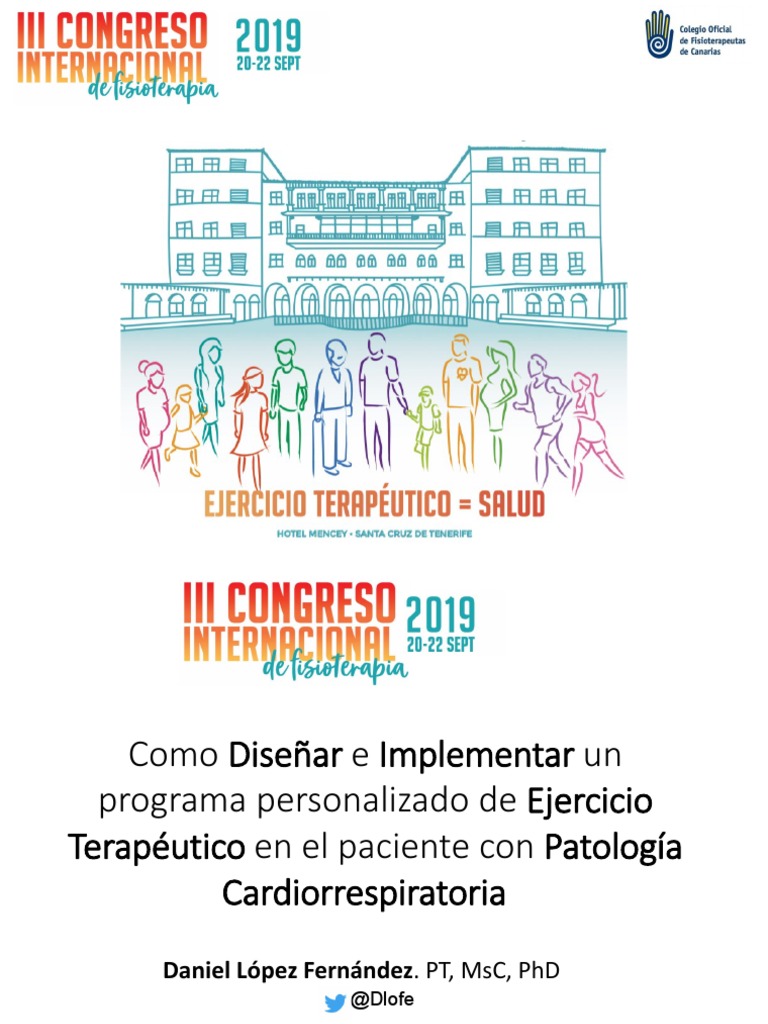 Como Diseñar e Implementar Un Programa Personalizado de Ejercicio Terapéutico en El Paciente Con ...
