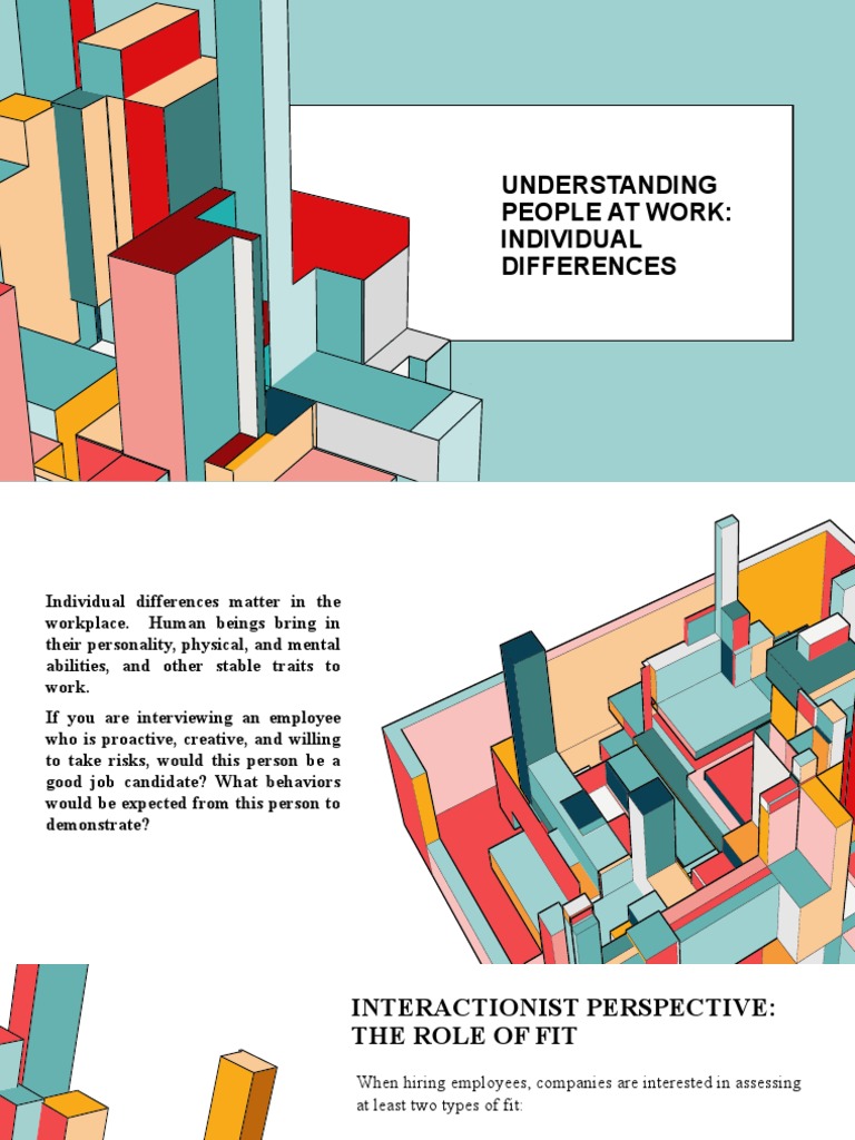 Individual Differences Understanding People at Work | PDF
