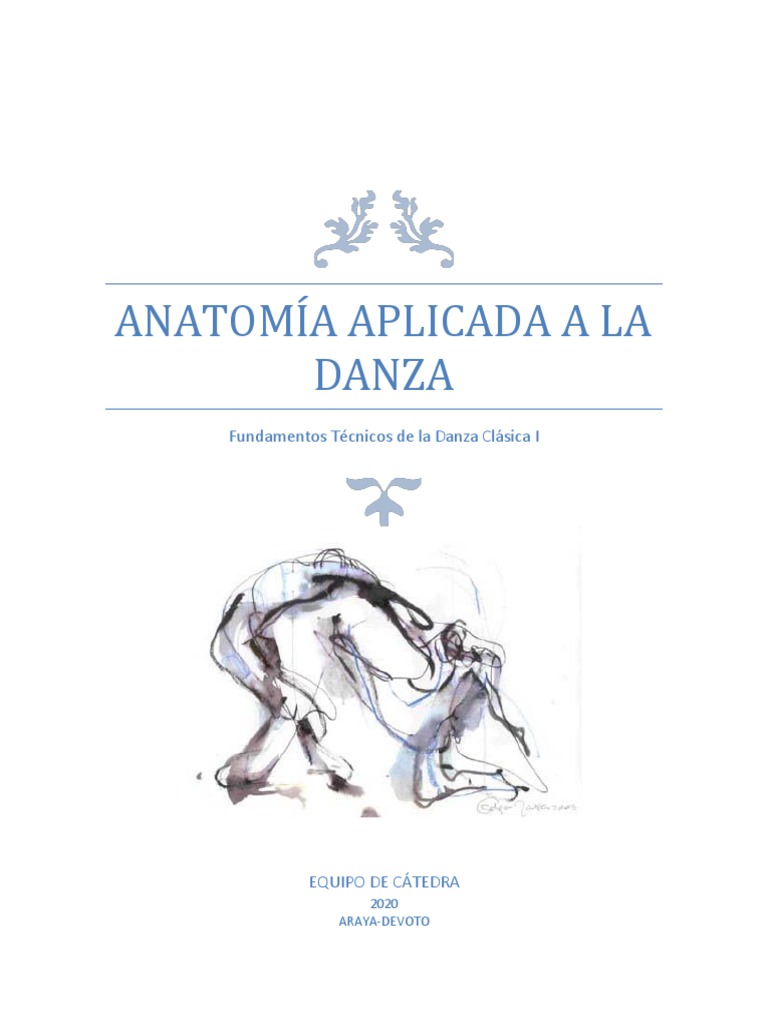 Apunte-Anatomía Aplicada A La Danza | PDF | Articulación | Esqueleto