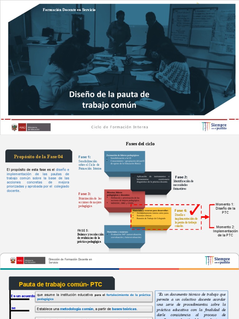 1 Orientaciones para El Diseño de La PTC | PDF | Evaluación | Método de ...
