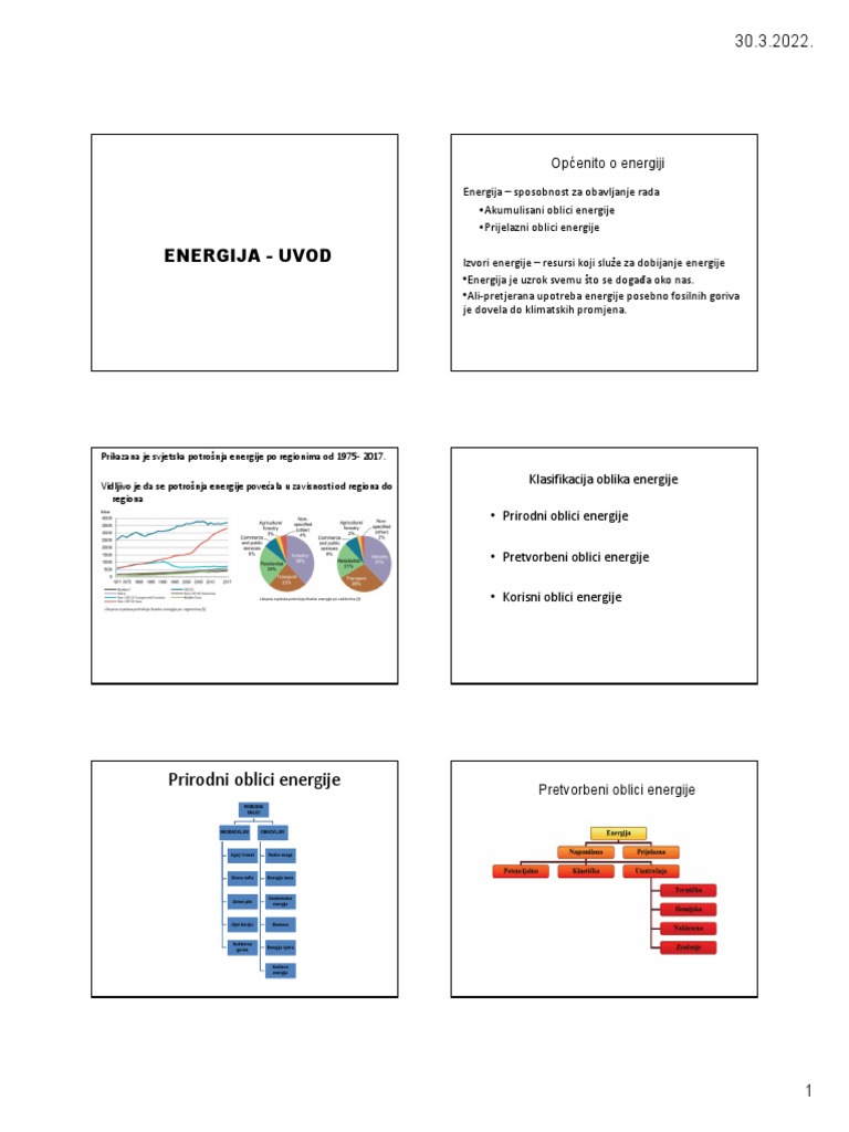 03 - Energija I Energetski Resursi | PDF