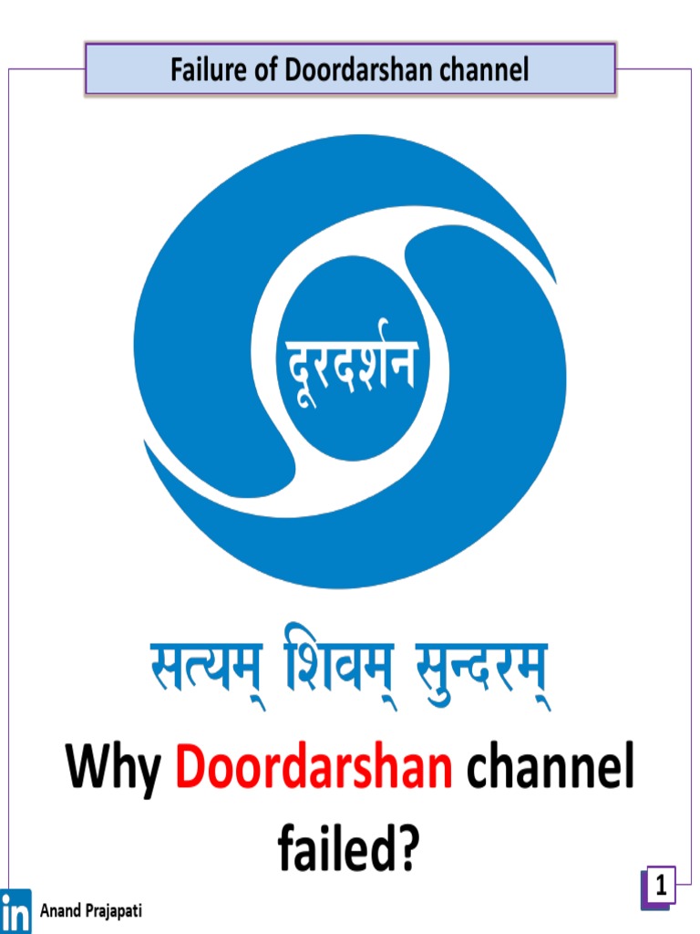 Failure of Doordarshan Channel | PDF | Entertainment | Public Sphere