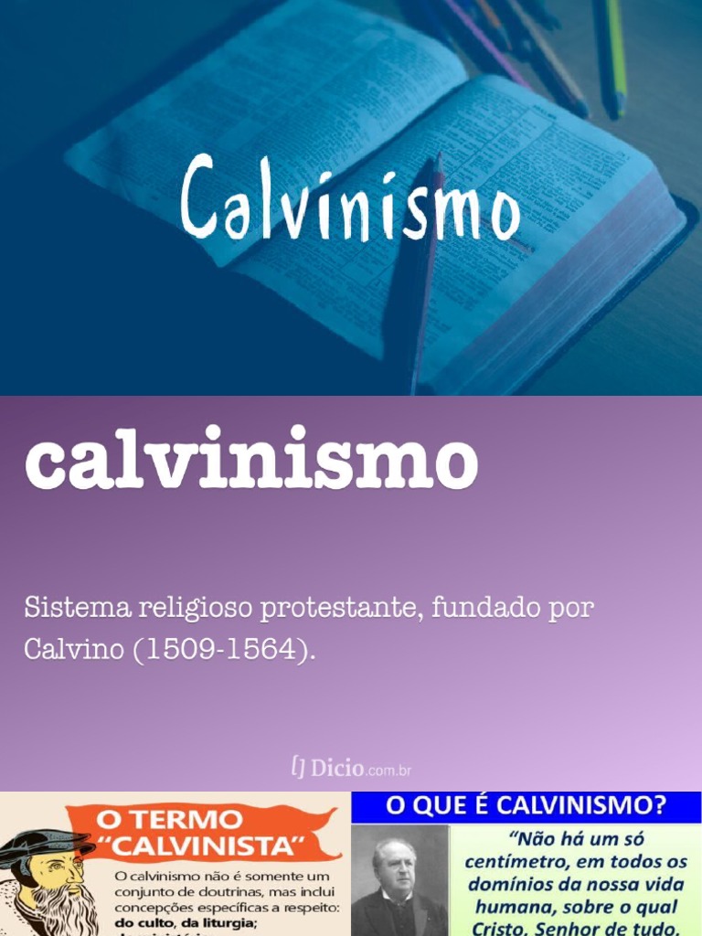 O Que É Ser Calvinista - Discipulado | PDF | Calvinismo | Protestantismo