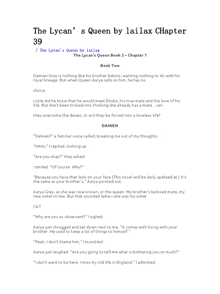 Lycans Queen 39 42 pdf.35966 | PDF | Werewolves