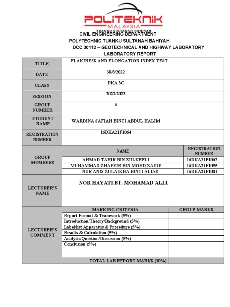 Lab Report Highway | PDF